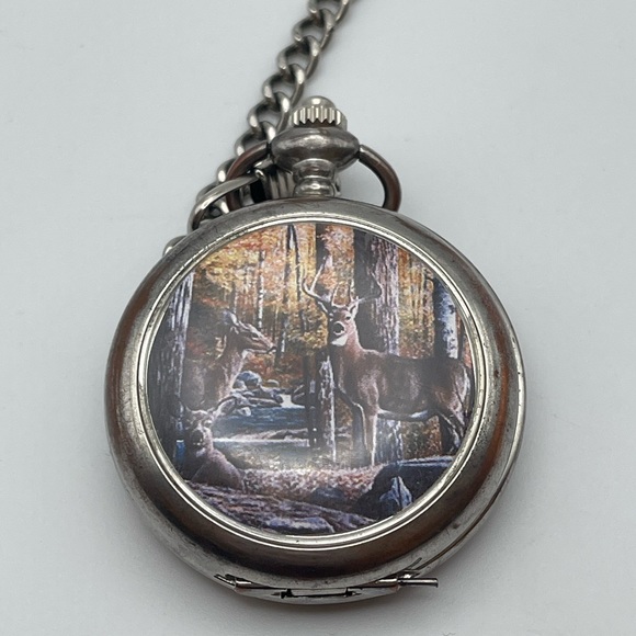 Accessories | Vintage Deer Hanslin Pocket Watch | Poshmark